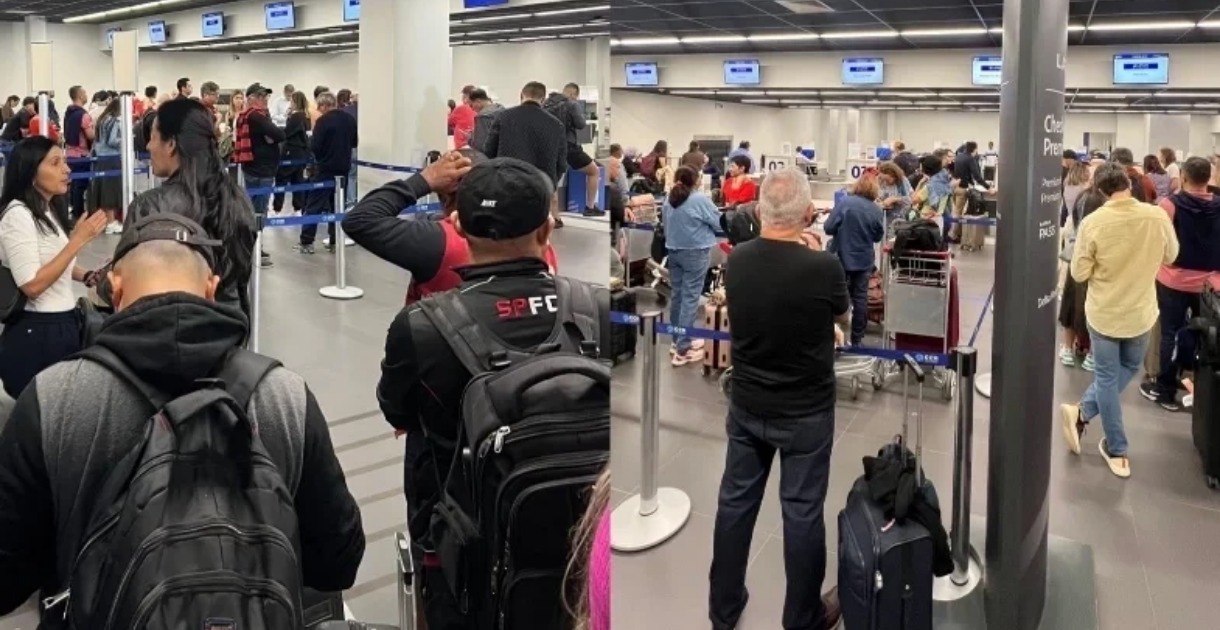Voo da Latam para Brasília retorna a Teresina após...